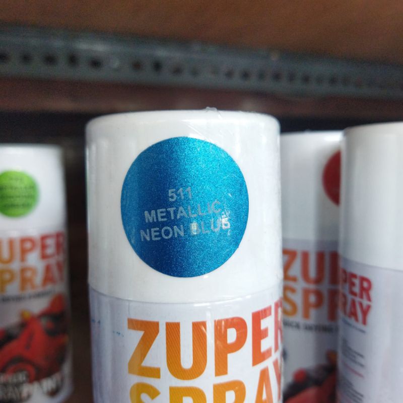 Jual cat semprot 150cc ZUPER SPRAY semua warna komplit ready pilok pilox spray paint merah biru ...