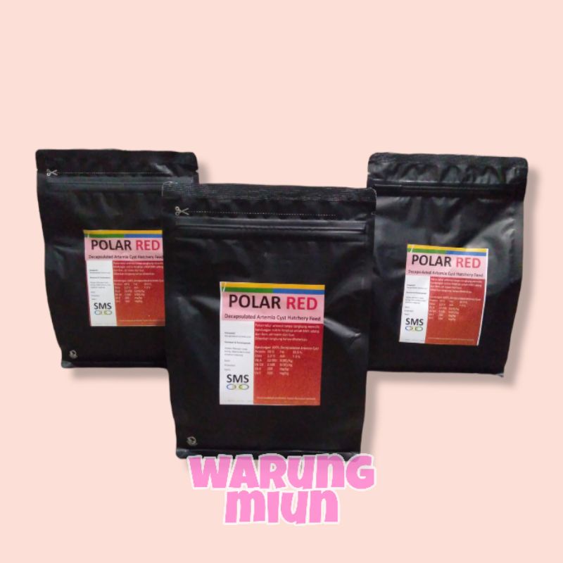 Jual Polar Red 500gr artemiai instans shell polared 500gr 500gram ...