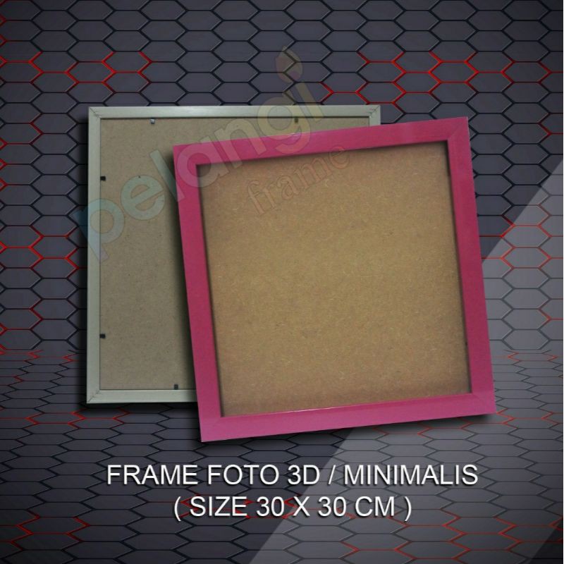 Jual Frame/Bingkai/foto/3D/srapbook/boox/size 30x30cm | Shopee Indonesia