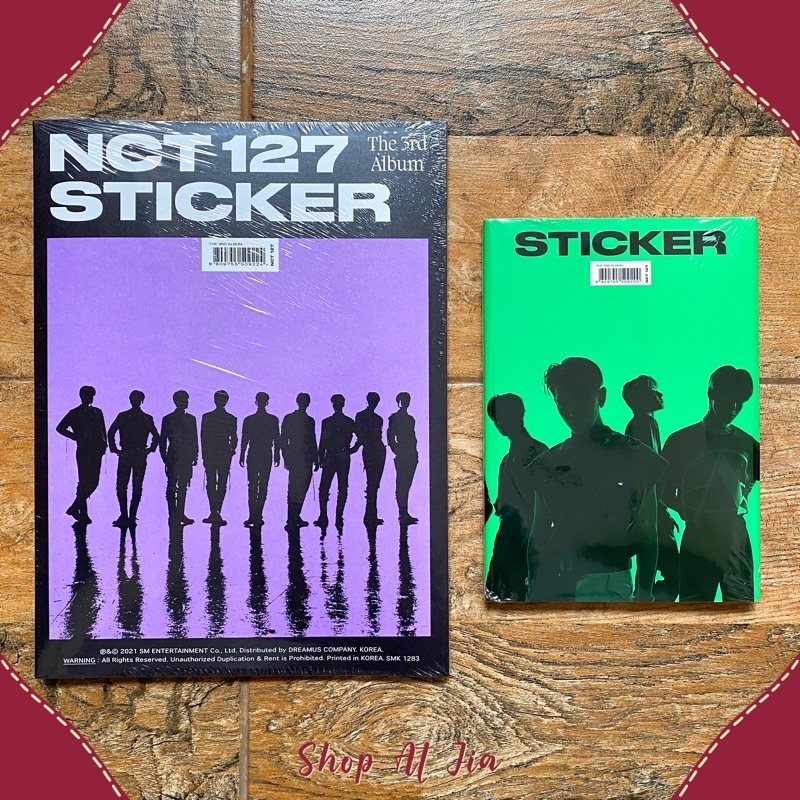 Jual [READY STOCK] NCT 127 3rd Album - Sticker (Sticky & Sticker ...