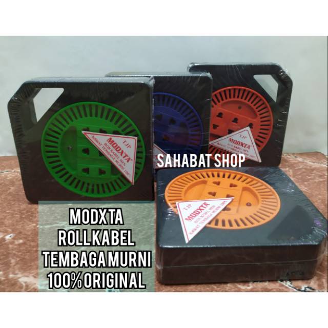 Jual Box kabel roll gulungan kabel modxta 3m tembaga murni | Shopee ...