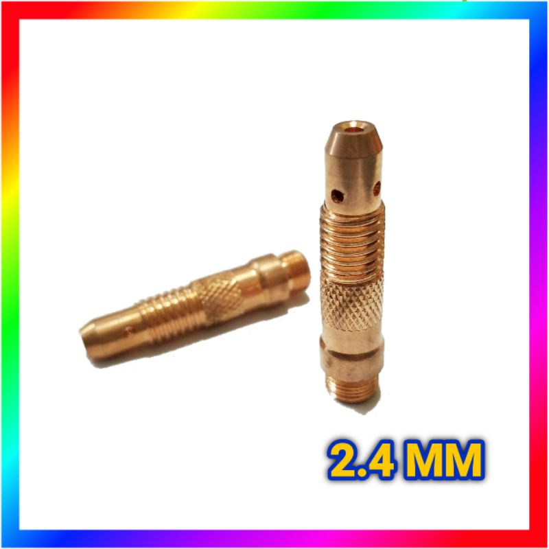 Jual BODY COLLET 2.4MM TIG TORCH LAS ARGON WP 17 18 26 | Shopee Indonesia