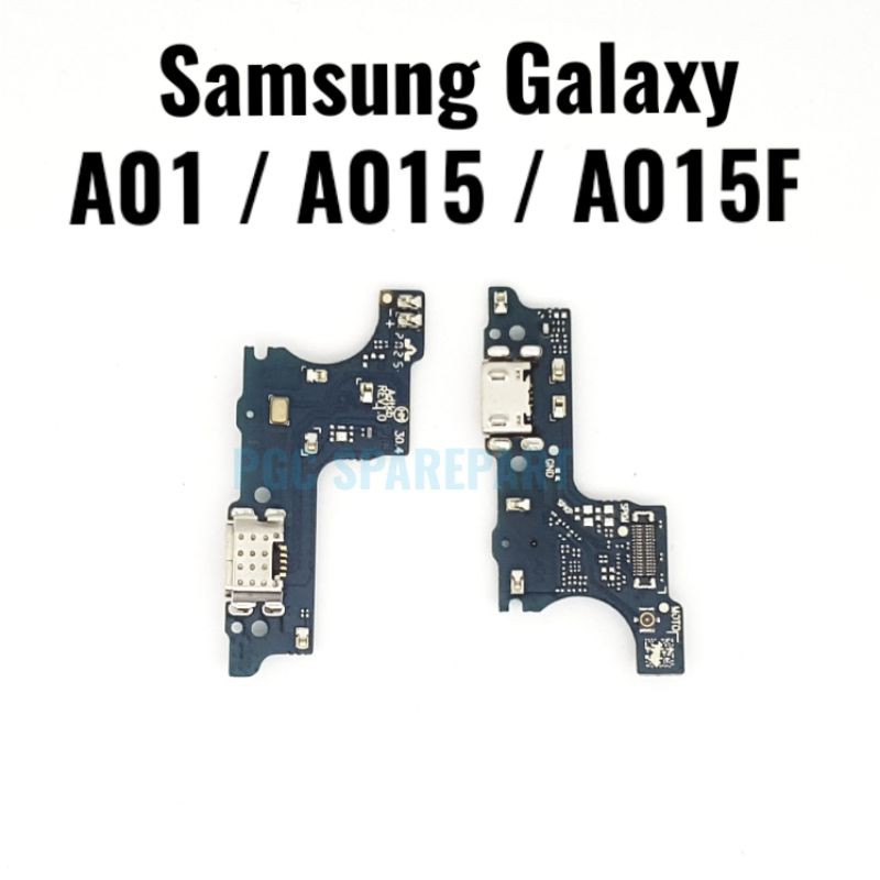 Jual Original Papan Konektor Charger & Mic Samsung Galaxy A01 / A015 / A015F - PCB Flexibel ...