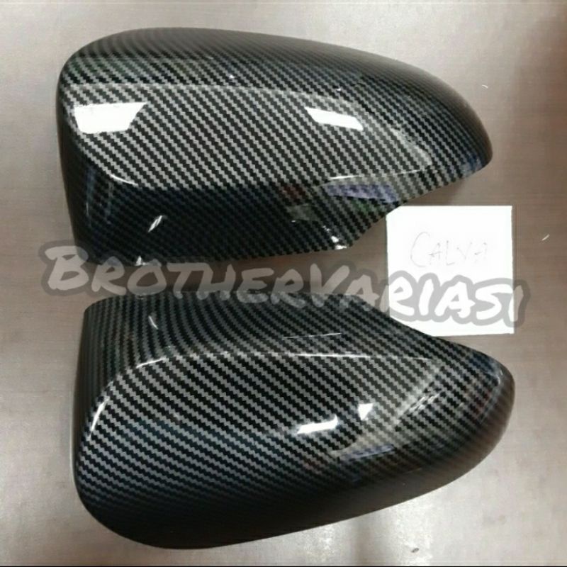 Jual Cover Spion Mobil Toyota Calya Carbon | Shopee Indonesia