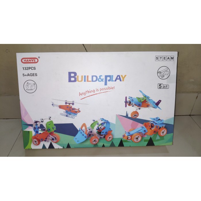 Jual Mainan Edukasi Puzzle Bongkar Pasang Build n Play Build & Play ...
