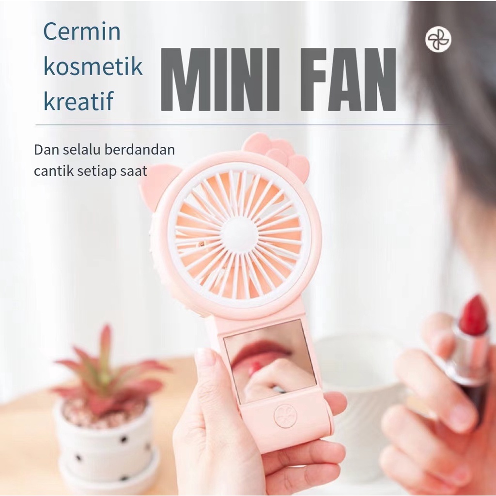Jual COHESION Kipas mini tangan usb portable charger/ Mini fan C130 ...