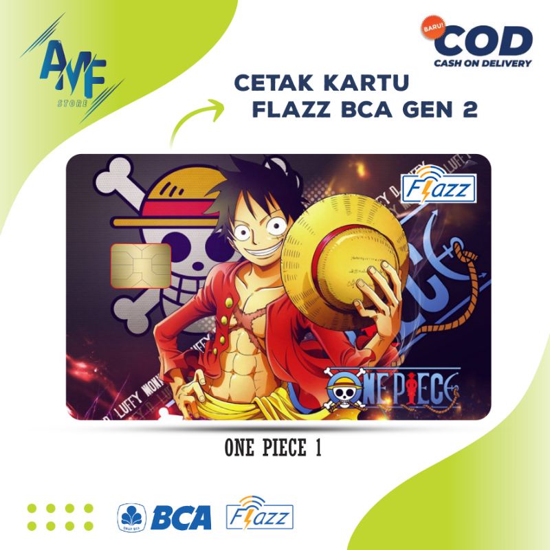 Jual Kartu Flazz BCA gen2 Image [ One Piece ] | Shopee Indonesia