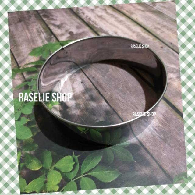 Jual Ring Cutter Bulat 10cm Tinggi 4cm Cetakan Roti Burger Donat Adonan ...
