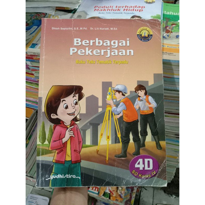 Jual Buku Teks Tematik Terpadu 4D SD. | Shopee Indonesia