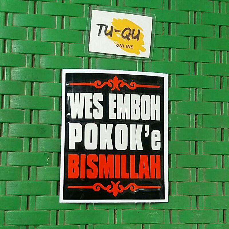 Jual stiker kata gaul | Shopee Indonesia