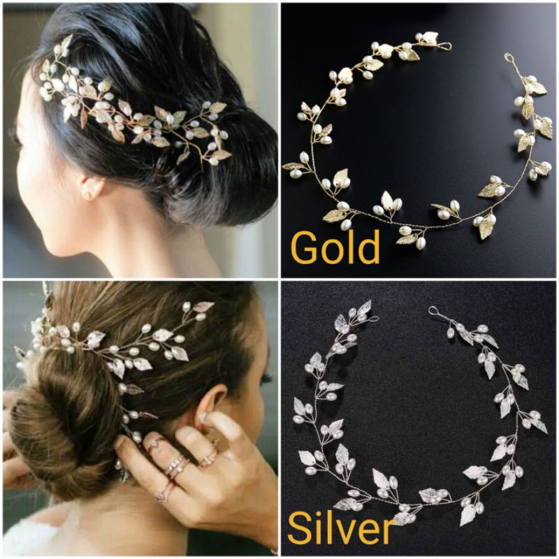 Jual TM125 - Aksesoris Pengantin / Hiasan Rambut Pesta / Headpiece ...