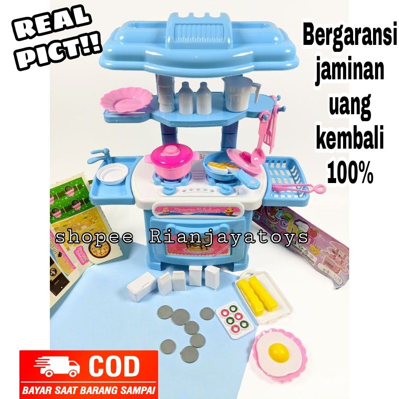 Jual Mainan Anak Perempuan Mainan Anak Kitchen Set / Set Dapur Edukasi ...