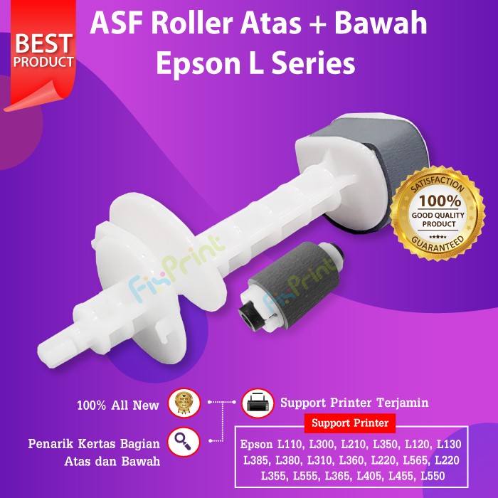 Jual ASF Roller Atas Bawah Epson L110 L120 Printer L210 L220 L300 L310 ...
