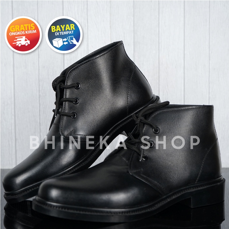 Jual Sepatu Dinas Polri Satpam Tni Security Sepatu Jatah Tni Polri ...