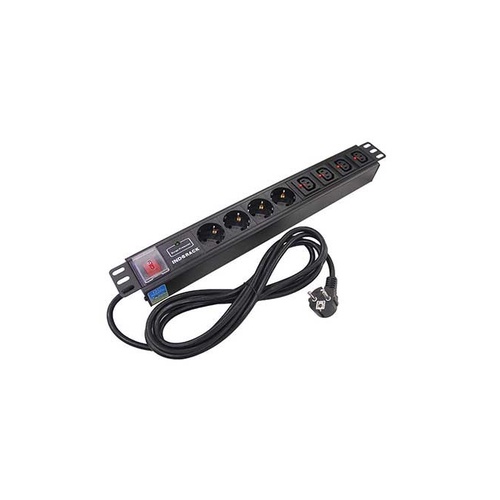 Jual Indorack PDU 8 GE (PDU 8 Outlet with 4 germany 4 europe) | Shopee ...