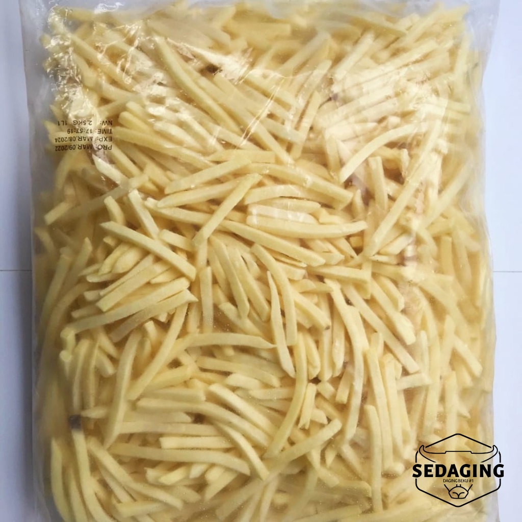 Jual Kentang Beku SHOESTRING Premium / Kentang Frozen / Kentang Goreng ...