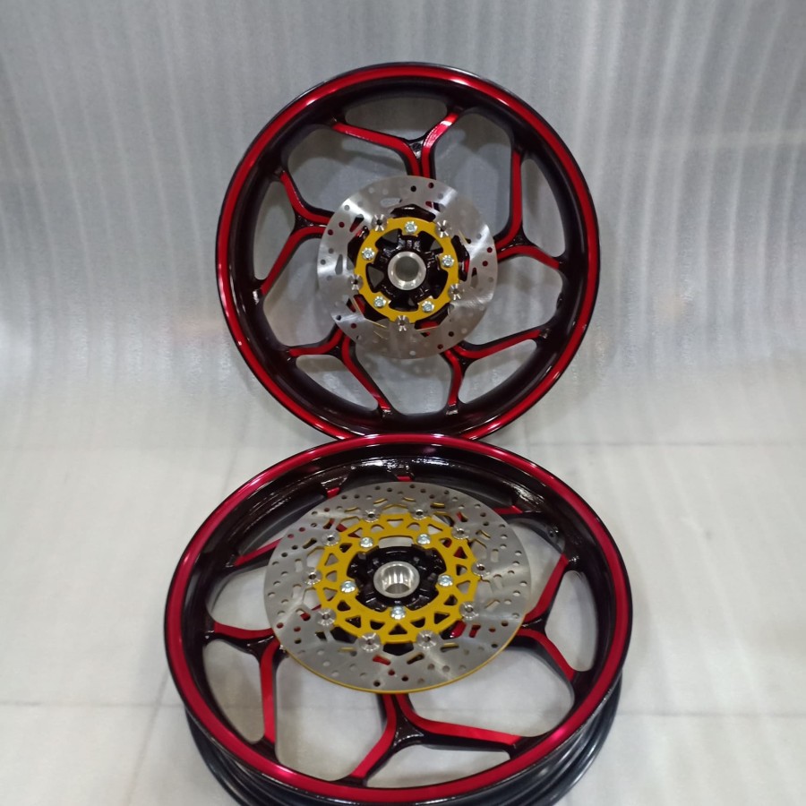 Jual Velg Racing Forr Yamaha R15 Lama V2 Palang 5Y Sudah berikut ...