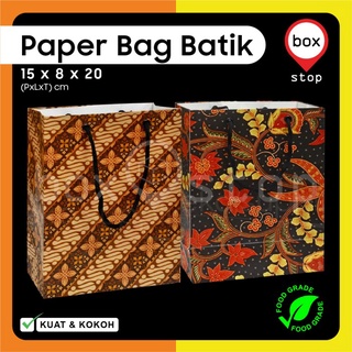 Jual Paper Bag Batik - Tas Kertas Batik - Goodie Bag Batik - 15x8x20 ...