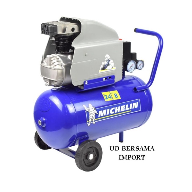 Jual MICHELIN Kompresor Angin 2hp 24l | Shopee Indonesia