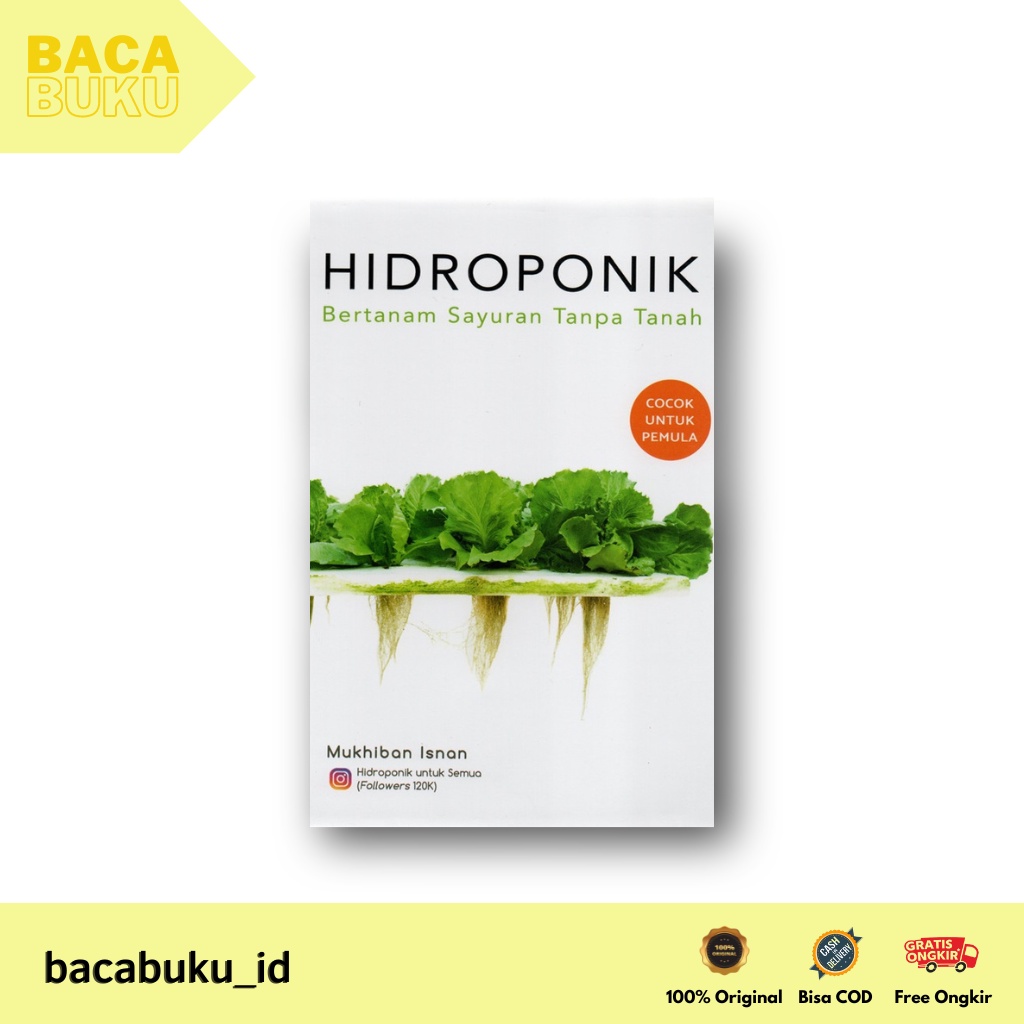 Jual AG - BUKU HIDROPONIK; BERTANAM SAYURAN TANPA TANAH | Shopee Indonesia