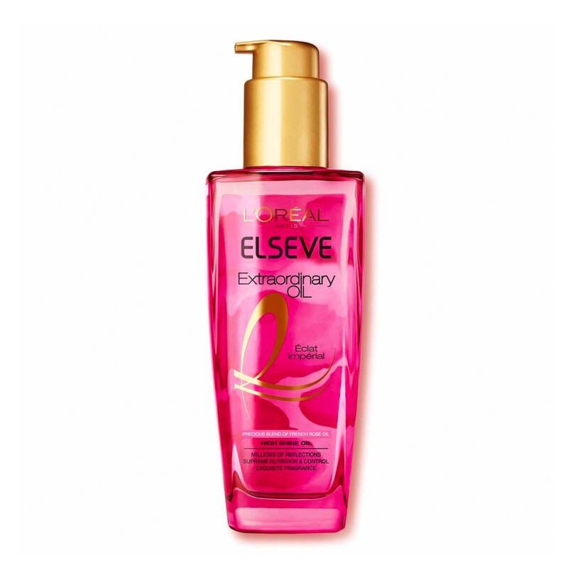 Jual L'oreal Paris Elseve Extraordinary High Shine Oil Pink 100% ...