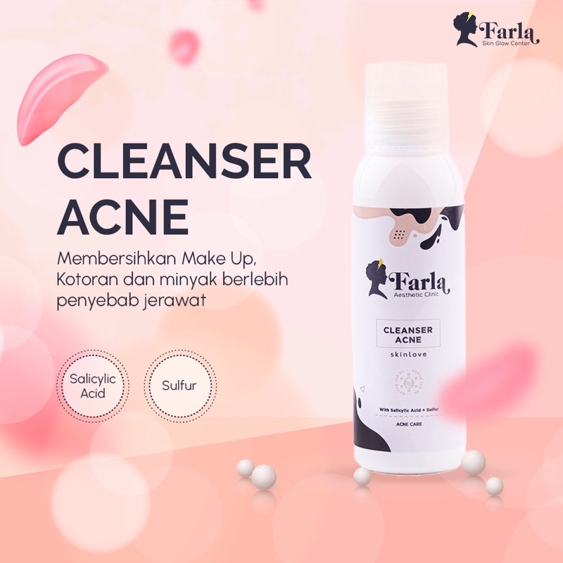 Jual FARLA CLEANSER ACNE FOR ACNE SKIN 100ML | Shopee Indonesia