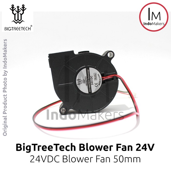 Jual BigTreeTech 3D Printer DC Blower Fan / Turbo Fan 5015 24v | Shopee Indonesia