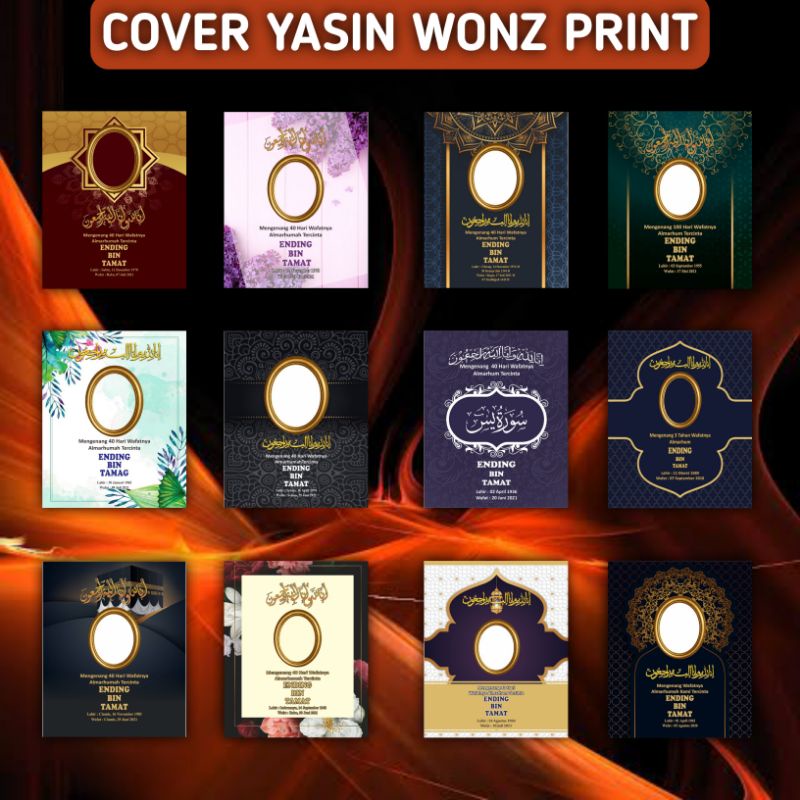 Jual cetak cover yasin soft cover 64 128 144 halaman | Shopee Indonesia