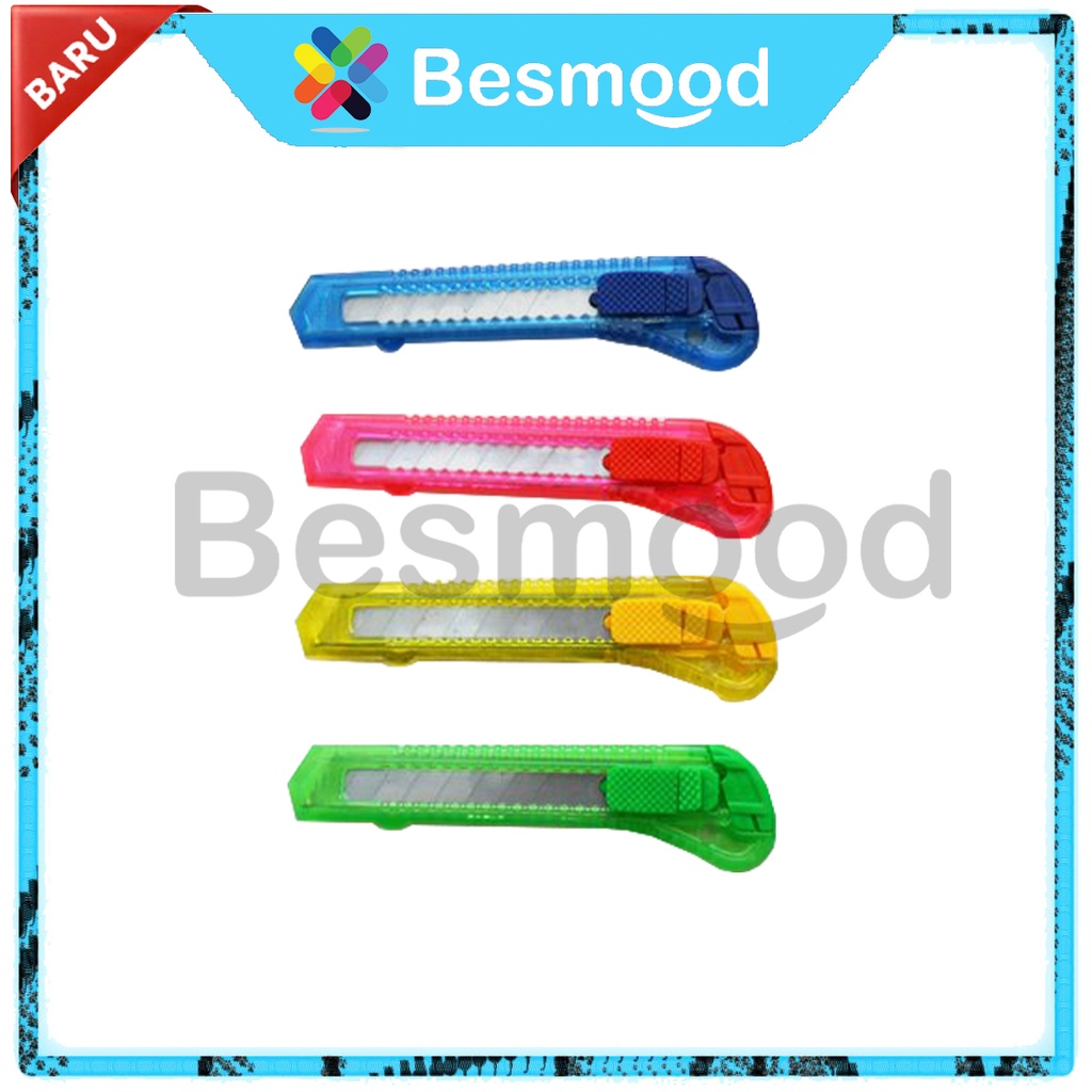 Jual Besmood pisau cutter plastik cutter murah | Shopee Indonesia
