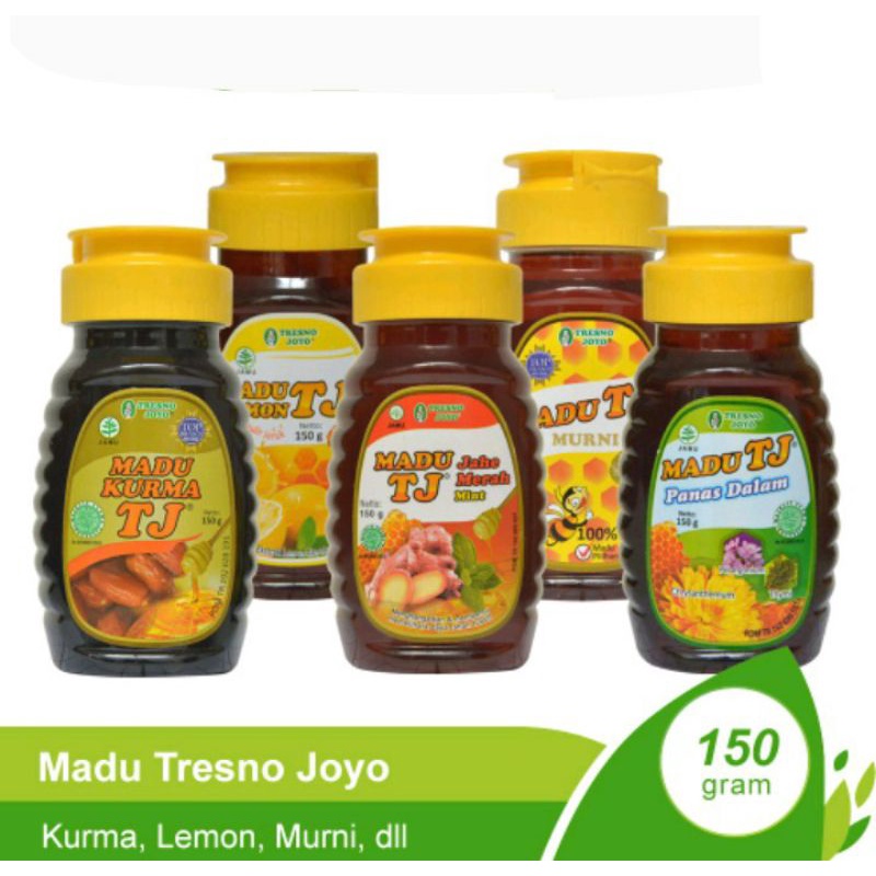 Jual Madu TJ / Tresno Joyo Panas Dalam / Lemon / Kurma / Jahe Merah ...