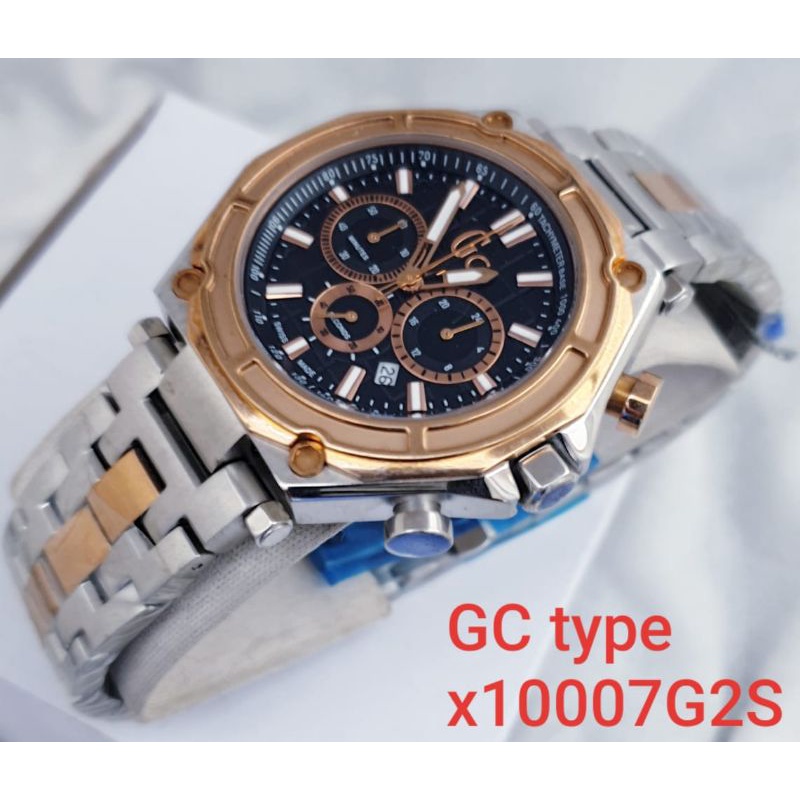 Jual JAM TANGAN GC PRIA | GUESS COLLECTION MAN SILVER COMBINATION ...