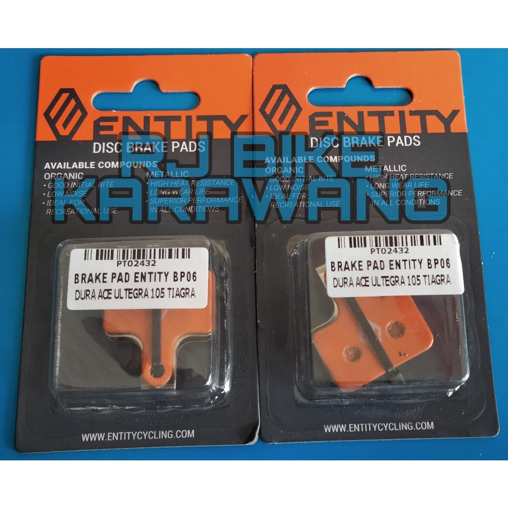 Jual BRAKE PAD ENTITY BP06 FOR DURA ACE ULTEGRA 105 TIAGRA | Shopee Indonesia