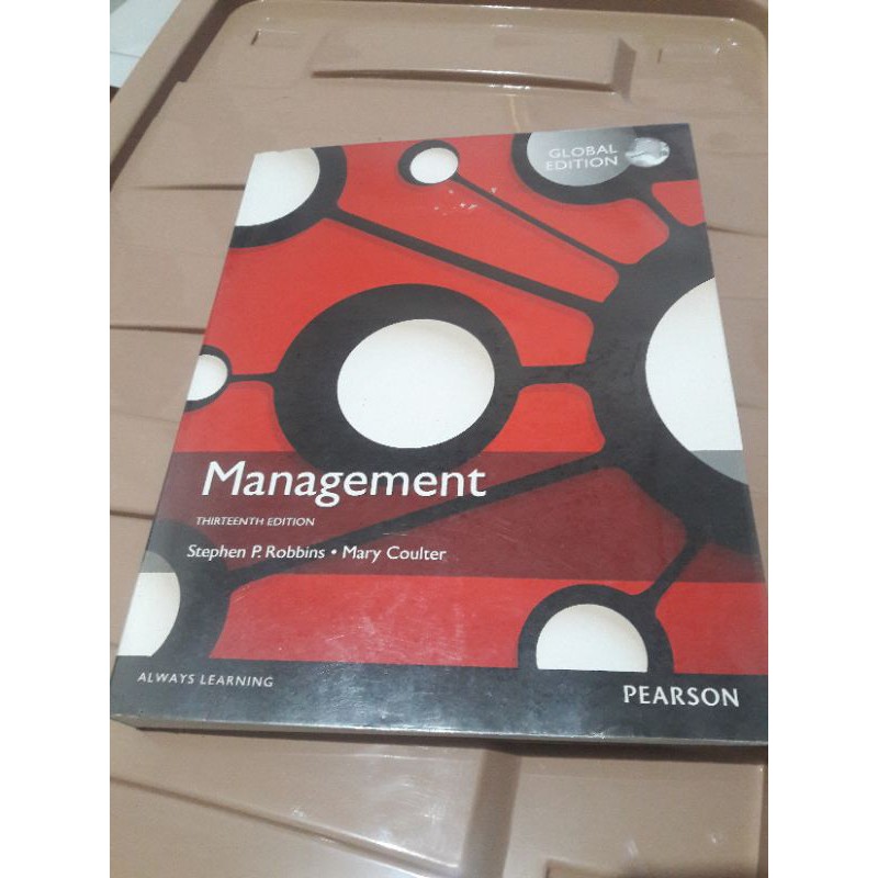 Jual Management 13th Edition Stephen P Robbins, Mary Coulter Pearson ...
