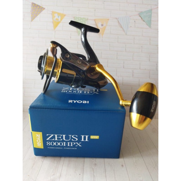 Jual Ryobi Zeus II SW 8000 HPX (REEL LAUT SALTWATER SERIES) | Shopee Indonesia