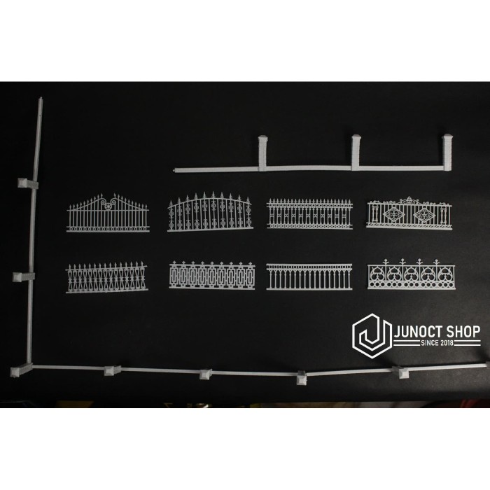 Jual Miniatur- Maket Pagar Putih Rumah Villa Skala Besar - Panjang ...