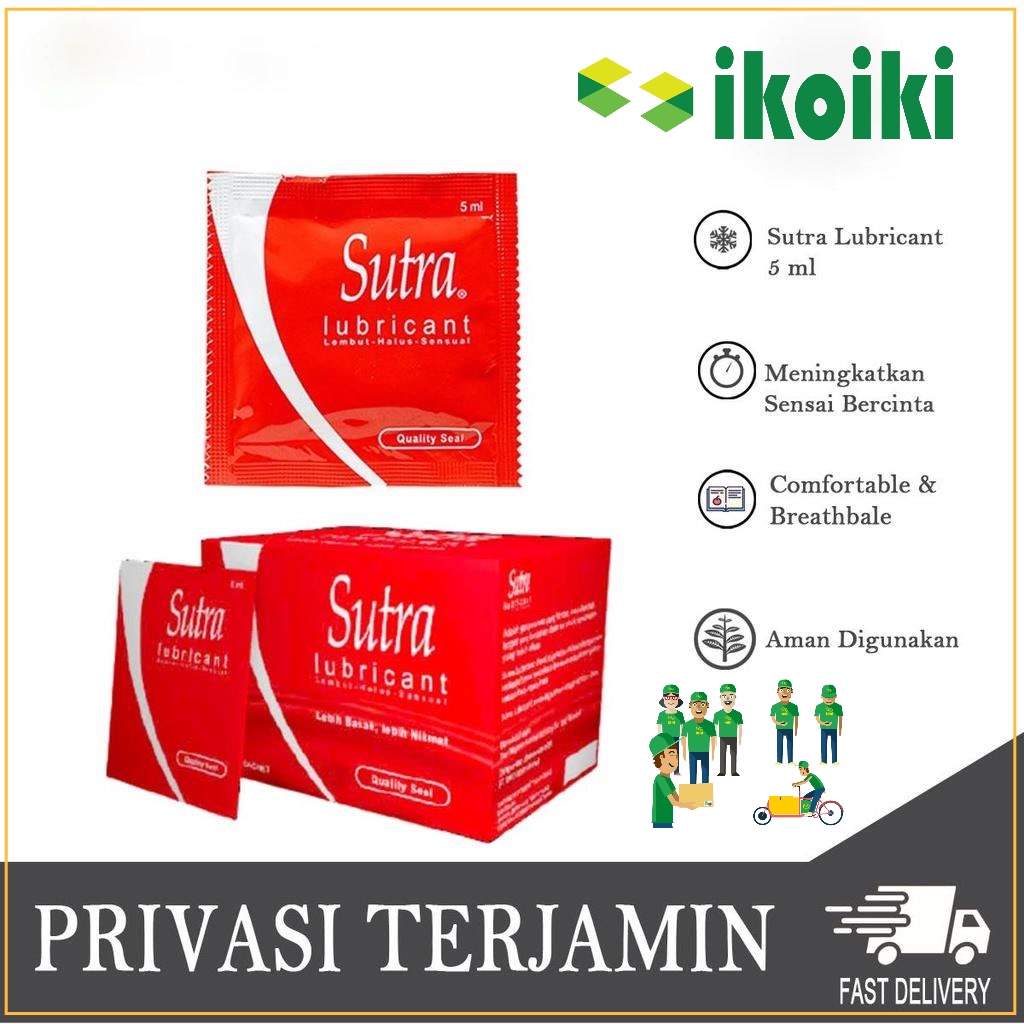 Jual Sutra Lubricant Sachet - Lubricant Sutra Gel 5 ml | Shopee Indonesia
