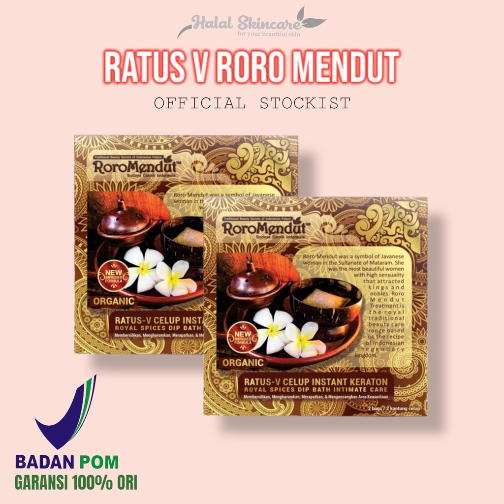Jual Ratus Rebus Miss V Roro Mendut Skincare Spa Celup Bpom | Shopee ...