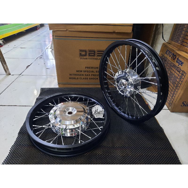 Jual paket velg jari jari ukuran 185-215 ring 14 beat mio vario scoopy genio vario125-150 matic ...