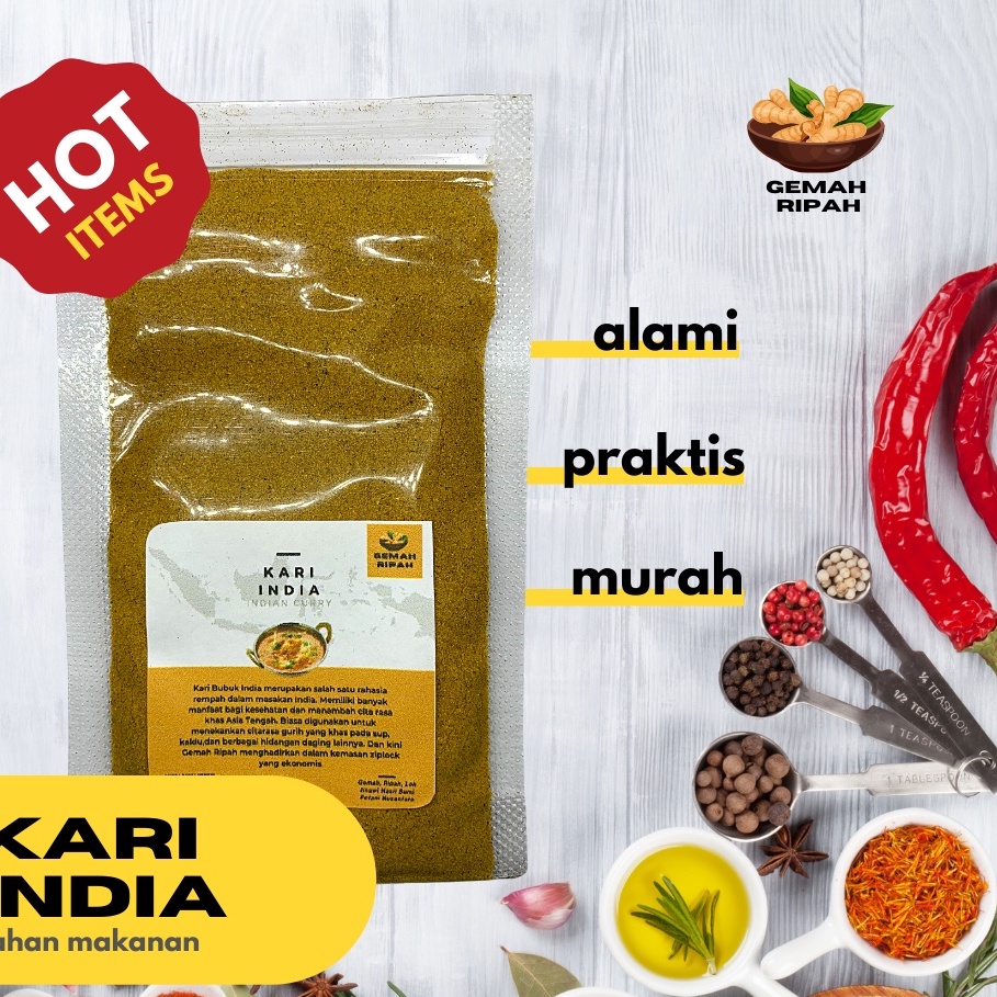 Jual Bumbu Kari India / Bubuk Kari India / Indian Curry Powder Premium ...