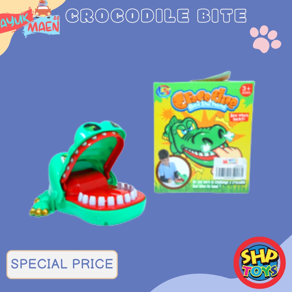 Jual Maenan Gigit Buaya Crocodile LZ 1 - Mainan Buaya Gigitan Viral ...