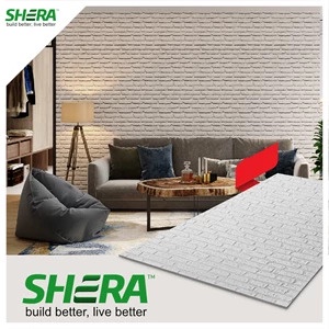 Jual SHERA Deco Board / Dinding / Tembok / Wallpaper 0.6 cm x 120 cm x ...