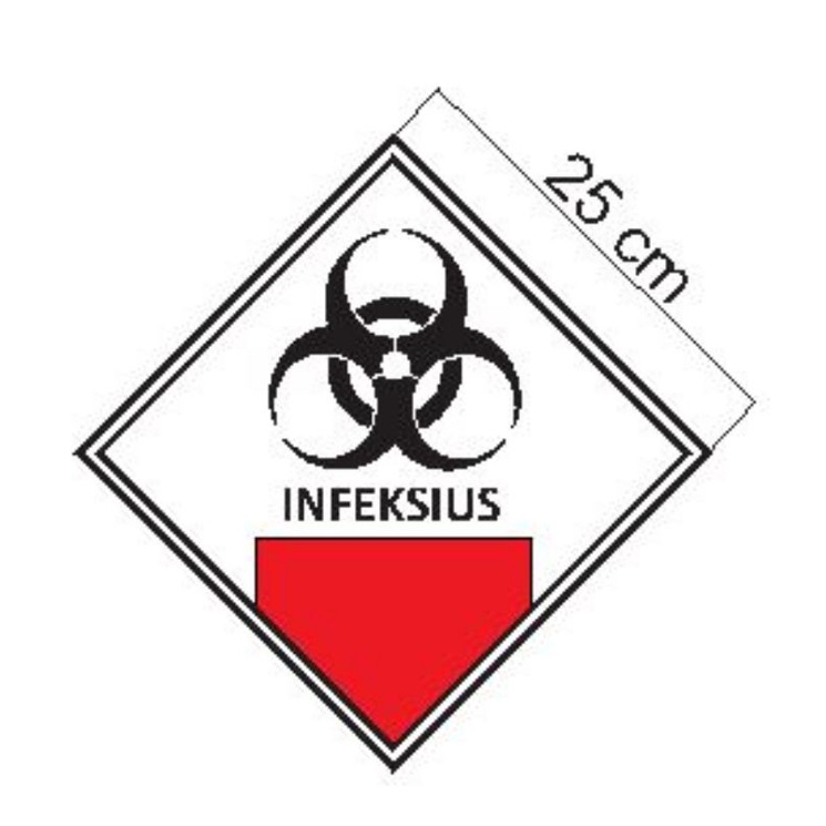 Jual stiker rambu label B3 beracun/korosif/infeksius | Shopee Indonesia