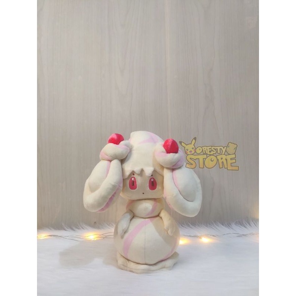 Jual Boneka Pokemon Alcremie Vanilla Cream - Pokemon Center | Shopee ...
