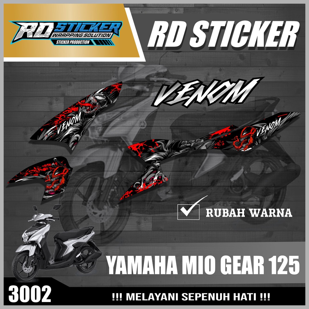 Jual ( BISA COD ) striping mio gear 125 striping mio gear 125 variasi ...