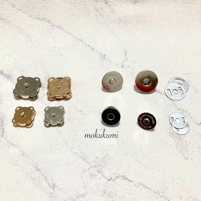 Jual magnet kancing tas dompet rajut jahit 18mm 14mm | Shopee Indonesia