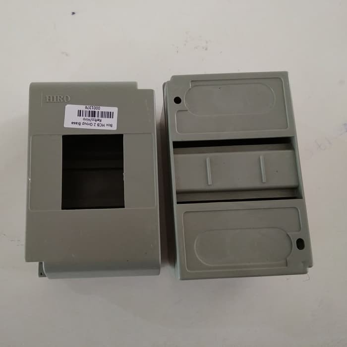 Jual 1pcs Box MCB 2 Group Hiro Rumah MCB 2 Group kotak MCB Box 2group ...