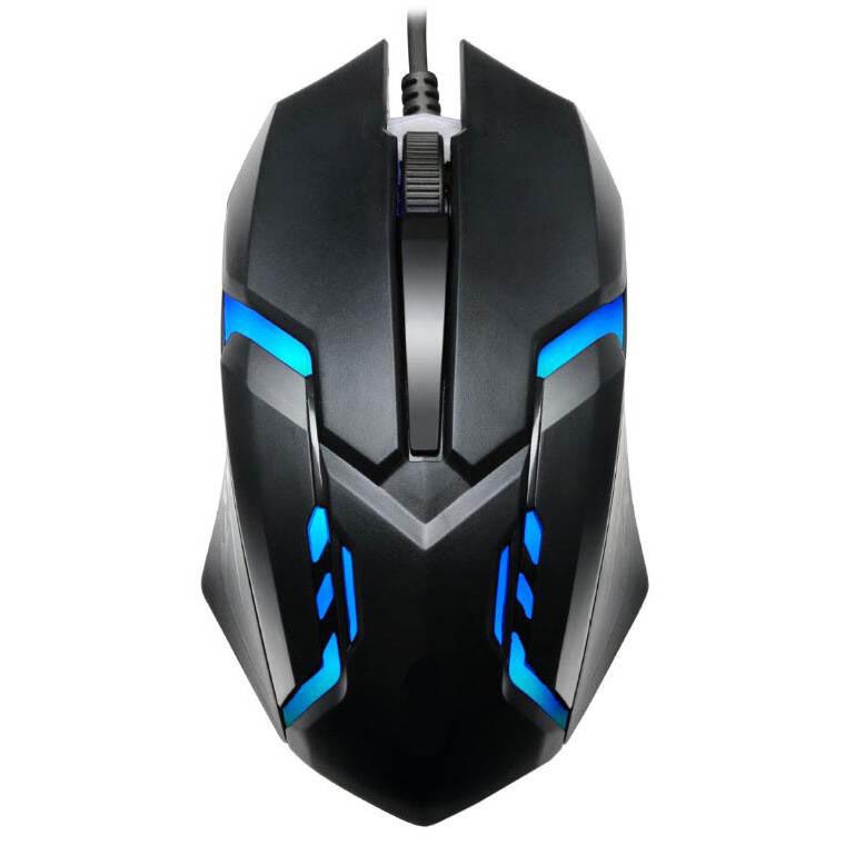 Jual MOUSE USB KABEL LED / MOUSE GAMING KABEL USB LED RGB RAINBOW ...
