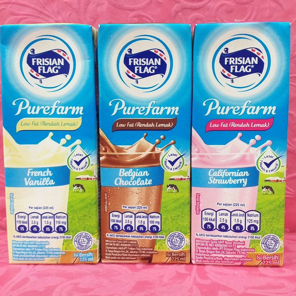 Jual FRISIAN FLAG UHT Low Fat 225ml | Shopee Indonesia