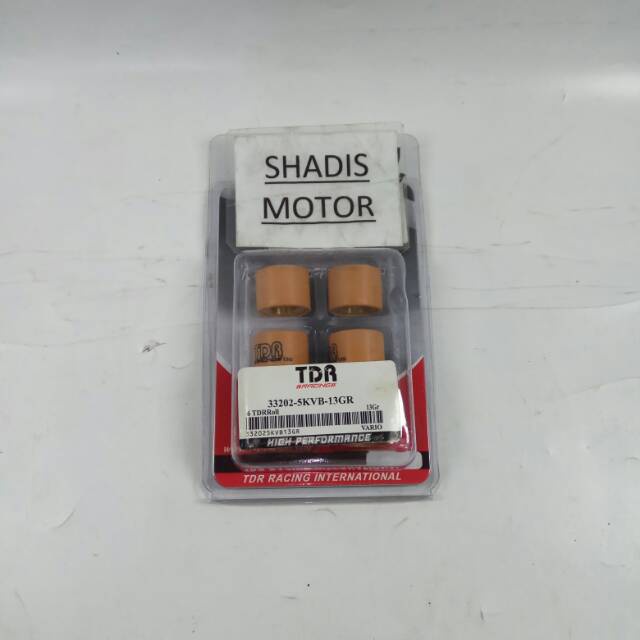 Jual Roller Motor Merk TDR Racing Motor Vario 110 Berat 13 Gram ...