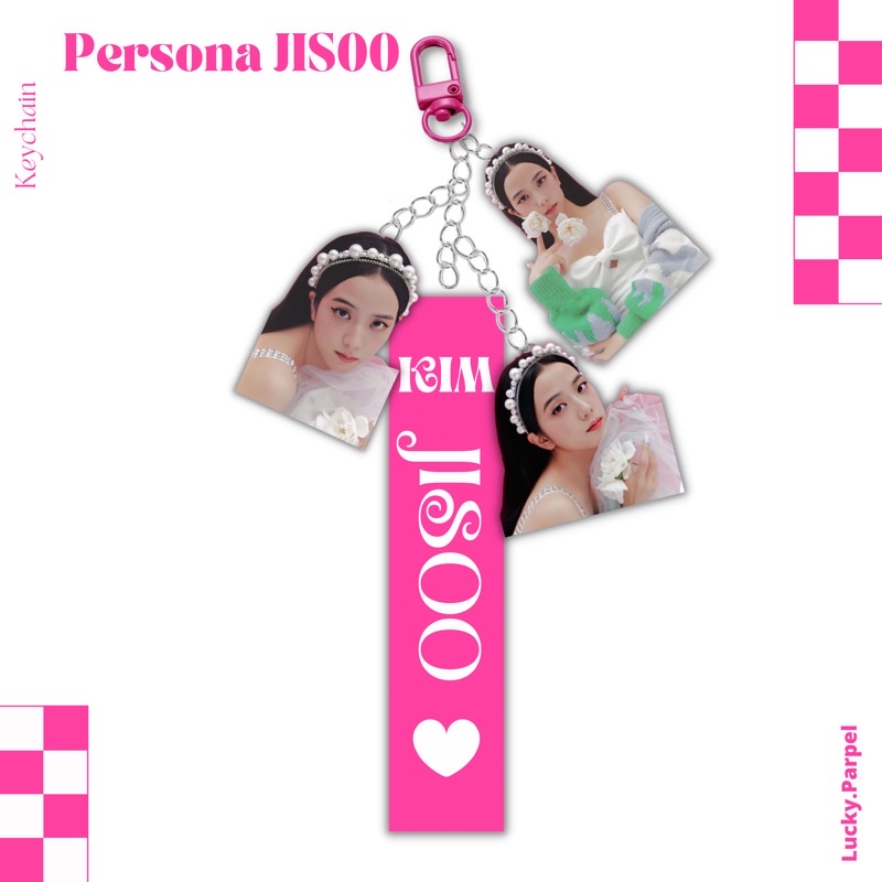 Jual JISOO BLACKPINK KEYCHAIN BY LUCKY PARPEL | Shopee Indonesia